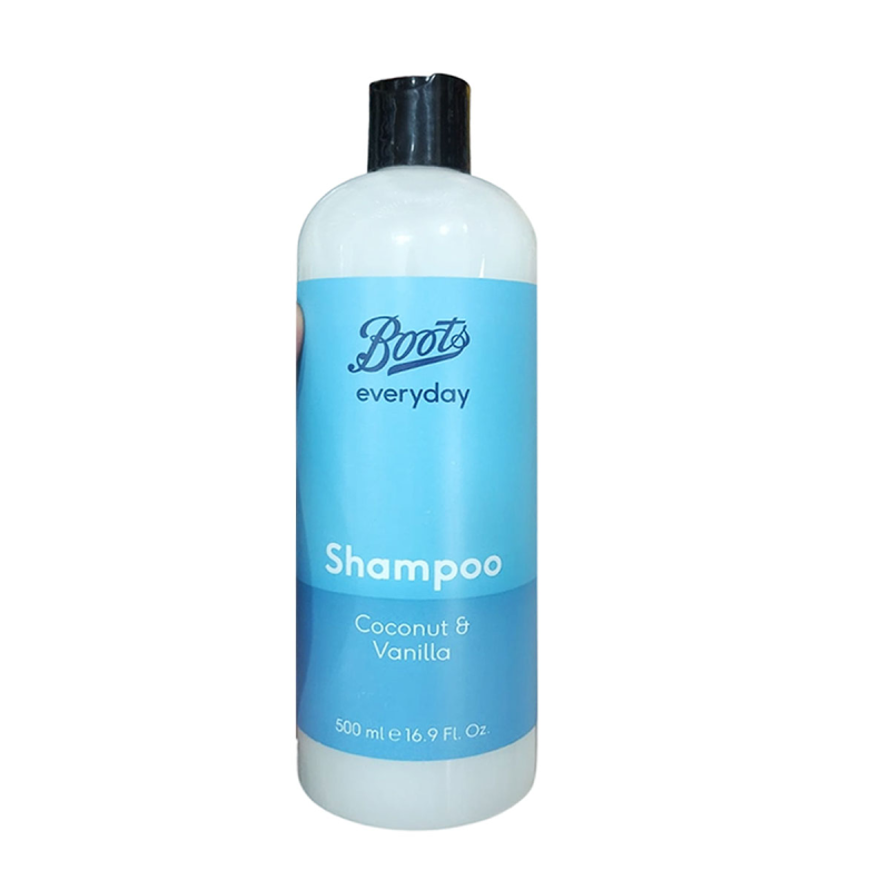 Boots Everyday Shampoo With Coconut & Vanilla-500ml || 2694