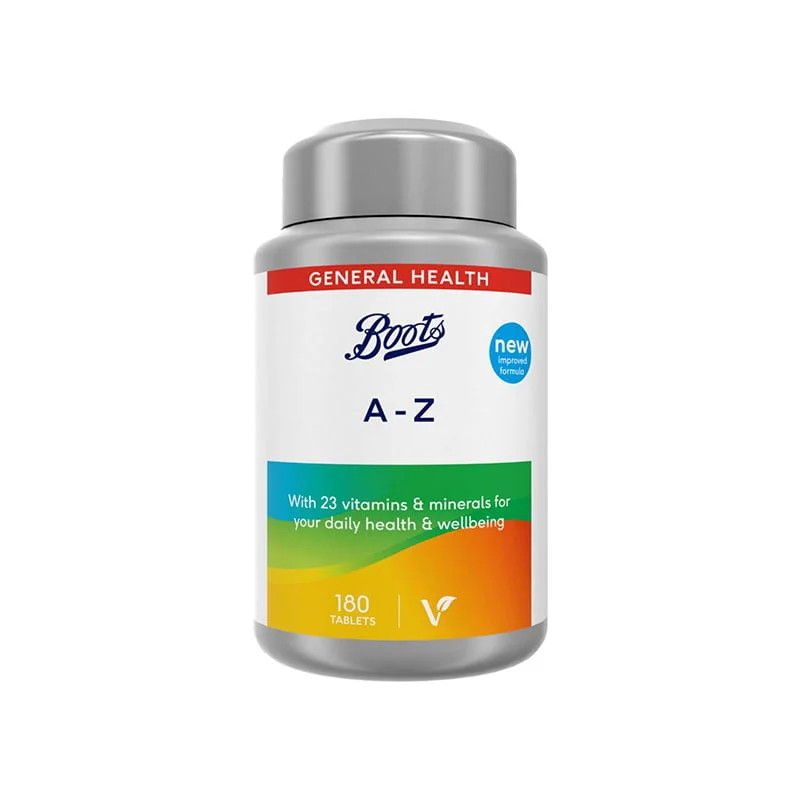 Boots A-Z Complete Vitamins & Minerals – 180 (Tablets)