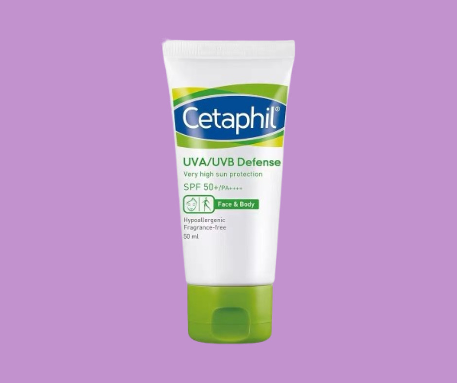 Cetaphil UVA/UVB Defense SPF 50+ for Face & Body 50ml || 2902
